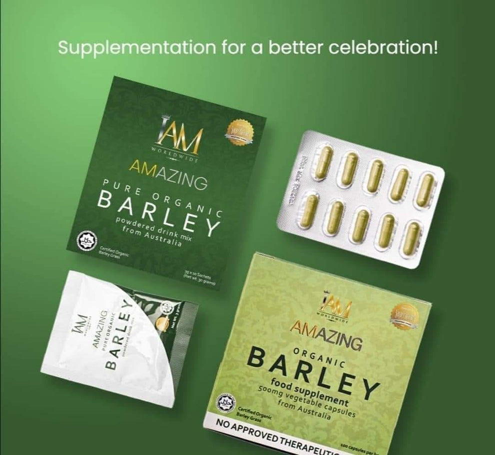 IAM Amazing Organic Barley Grass Powder